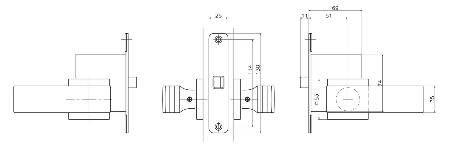KAWAJUNのR5型プッシュブルハンドルです。 | 練馬・板橋で注文住宅ならアセットフォー
